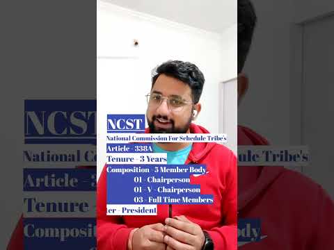 National Commission For Scheduled Tribes | #Constitutional Bodies #UPSC #JKPSC #JkSSB #SSC #polity