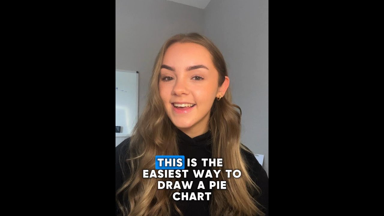 How to draw a pie chart that actually gets full marks ✅📊  #GCSE #maths #medlyai #studytips