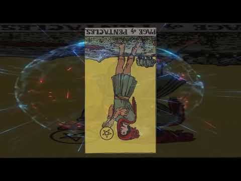 Page Of Pentacles Reversed. Learn the Tarot Card Meanings.History of tarot cards