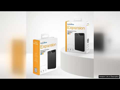 UnionSine 250GB 2.5" Ultra Slim Portable External Hard Drive HDD-USB 3.0 Review