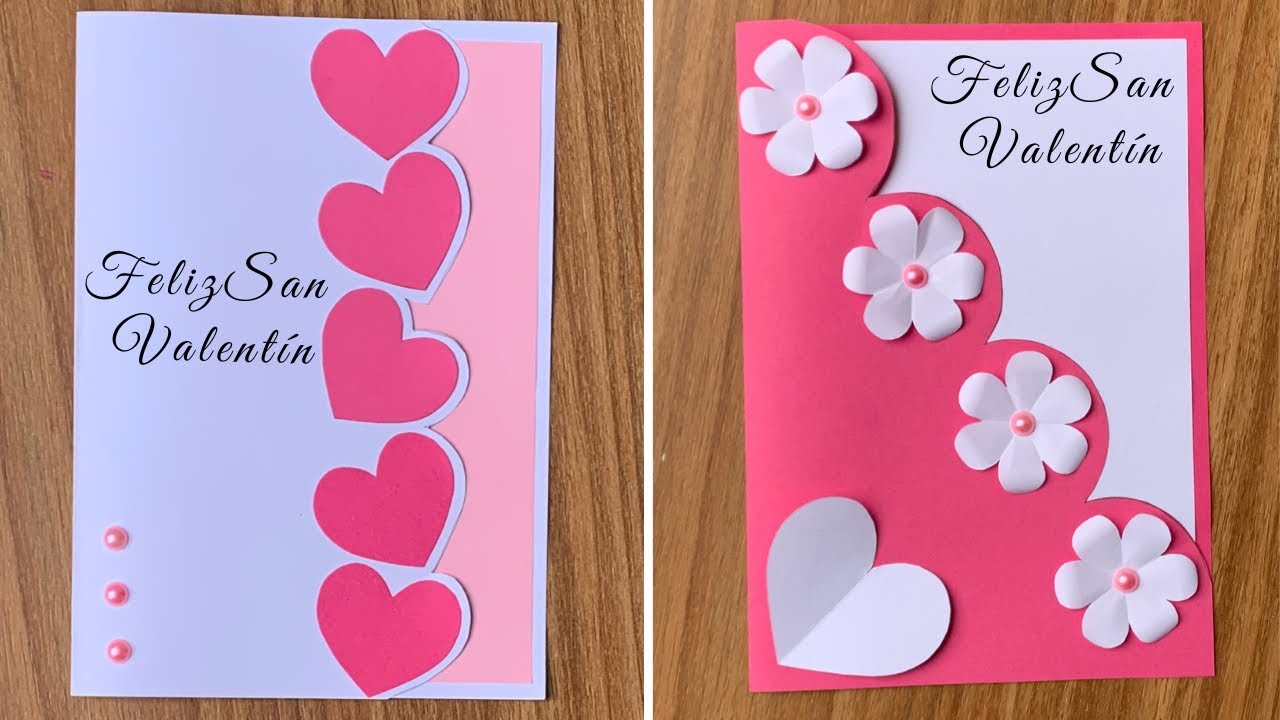 2 Easy Valentine's Day Cards 2025 | 2 Easy DIY Valentine's Day Cards