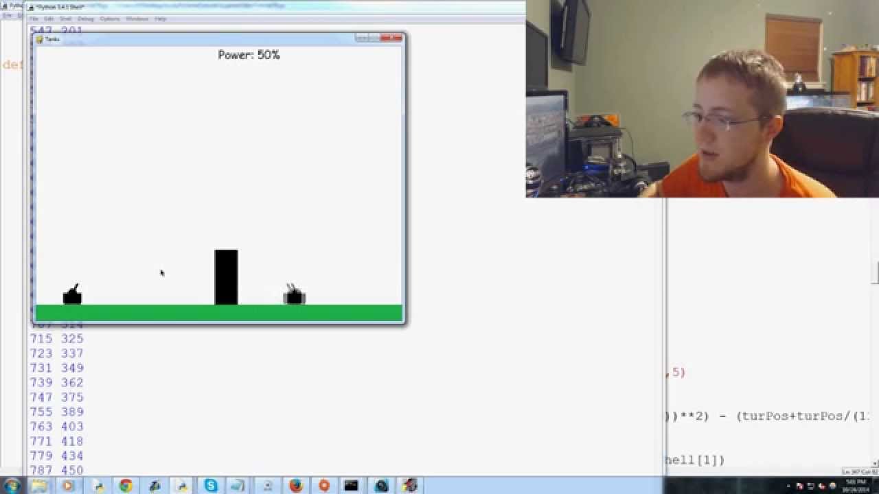 Pygame (Python Game Development) Tutorial - 76 - Enemy Tank Fire