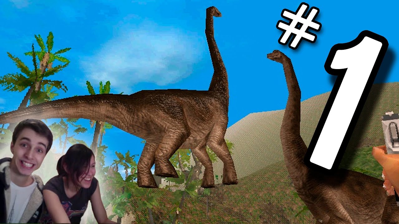 Trespasser Ep 1: Our first DINOSAUR!!