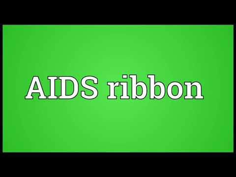 AIDS ribbon Meaning