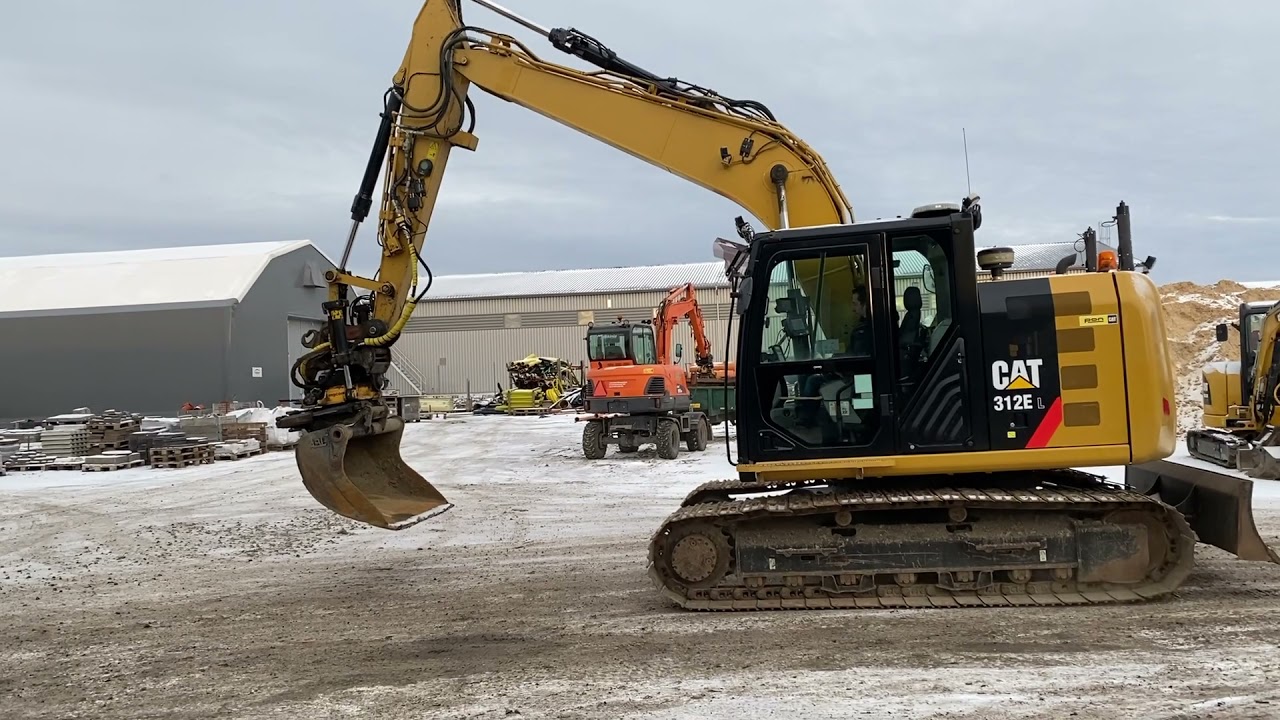 Grävmaskin Caterpillar 312EL