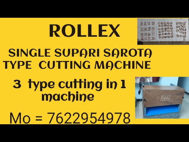 Supari Cutter - Betel Nut Cutting Machine With Heating System ...