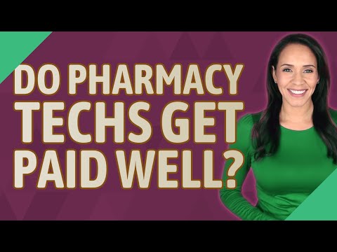 Do pharmacy techs get paid well?