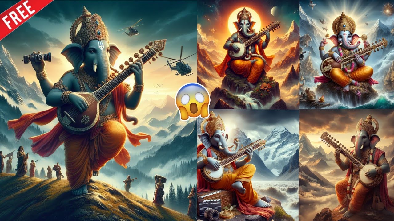 How to Create 3D Ai Images | Creating Lord Ganesh Ai Images Free | Bing Image Ai Editing Tutorial
