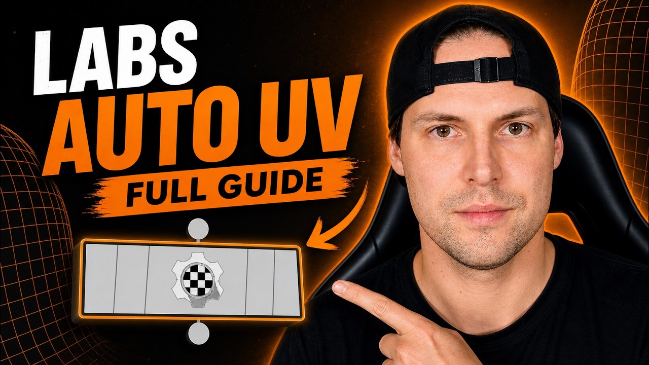 This Houdini Node Does Procedural UVs in Seconds (Labs Auto UV Full Guide)