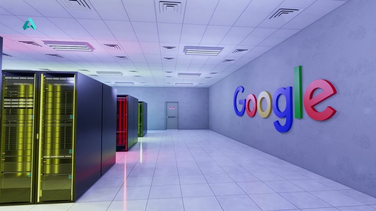 Google data center 4K Cinematic 3d Animation