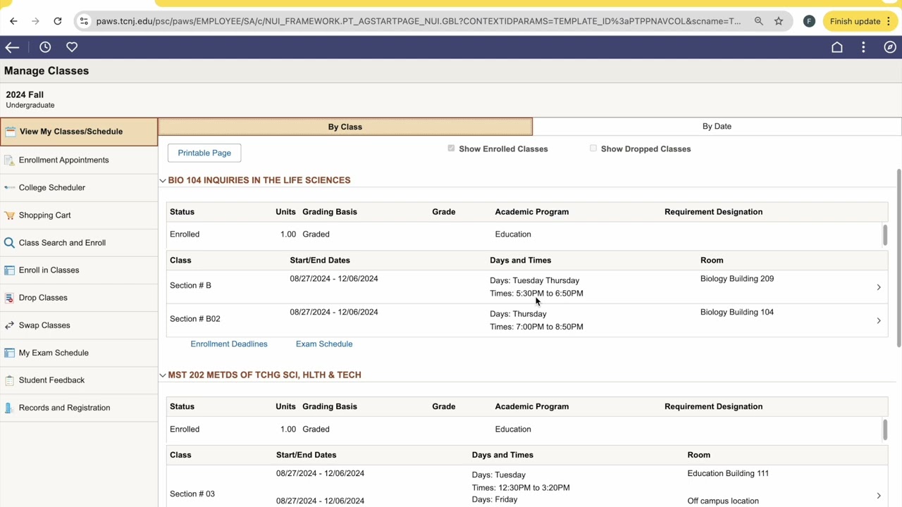 How to View Your Enrollment Appointment
