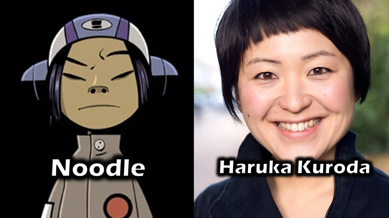 Characters and Voice Actors - Gorillaz Bitez