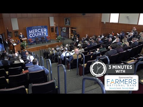 Collaboration Showcased at Mercer County Economic Summit | 3 Minutes With 4-18-25