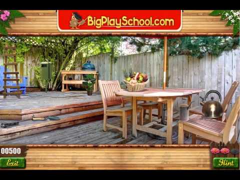 Backyard Fun - Free Find Hidden Objects Games