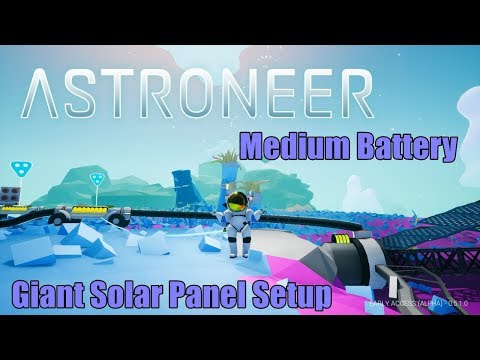 Steam Community :: Video :: Astroneer S2E4 - Giant Solar Panel Setup ...
