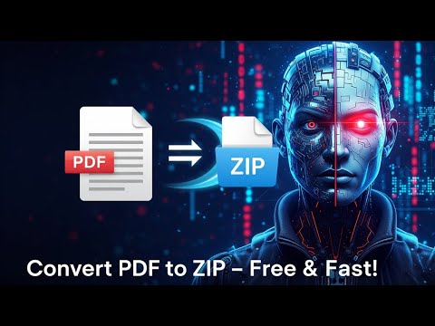 How To Convert PDF To Zip Files