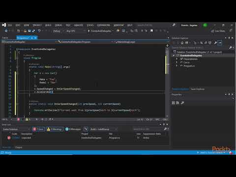 Learn C 8 NET Core 3 1 Recipes Inter Component Communication Delegates ...