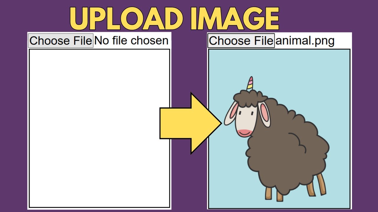 Upload Image Using Javascript | javascript tutorial #javascript