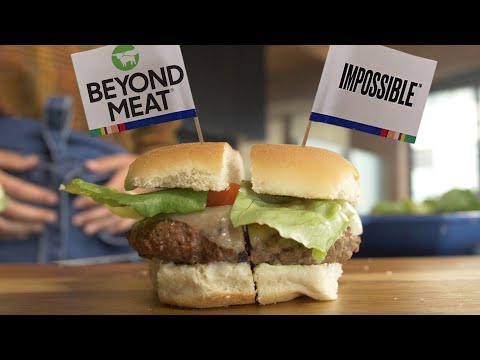 Impossible Burger vs Beyond Meat Burger Taste Test