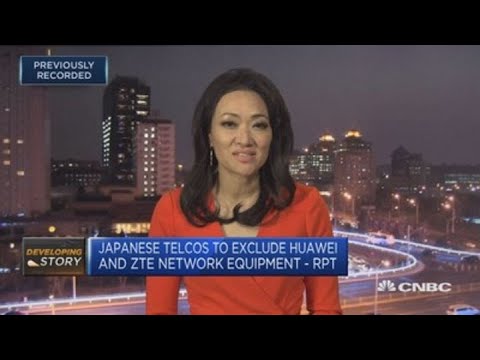 Japan’s top three telco firms exclude Huawei and ZTE from 5G networks | Street Signs Europe