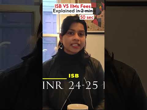 IIMs vs. ISB- Fees Comparison Explained (Ex-BCG)
