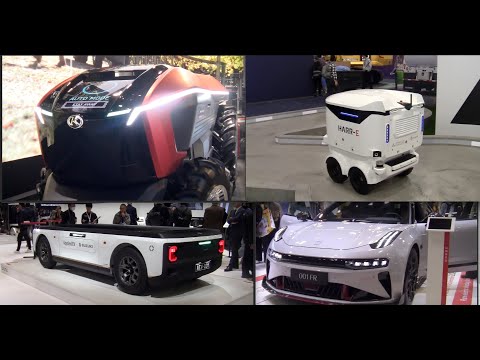 CES 2025: Kubota AGRI electric tractor and Oshkosh Harr-E autonomous robot