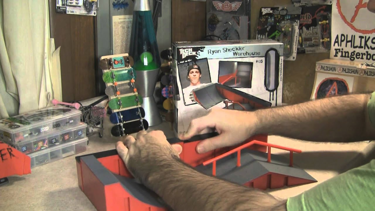 Tech Deck Ryan Sheckler Warehouse Sets 1-6 (Review/Overview)!