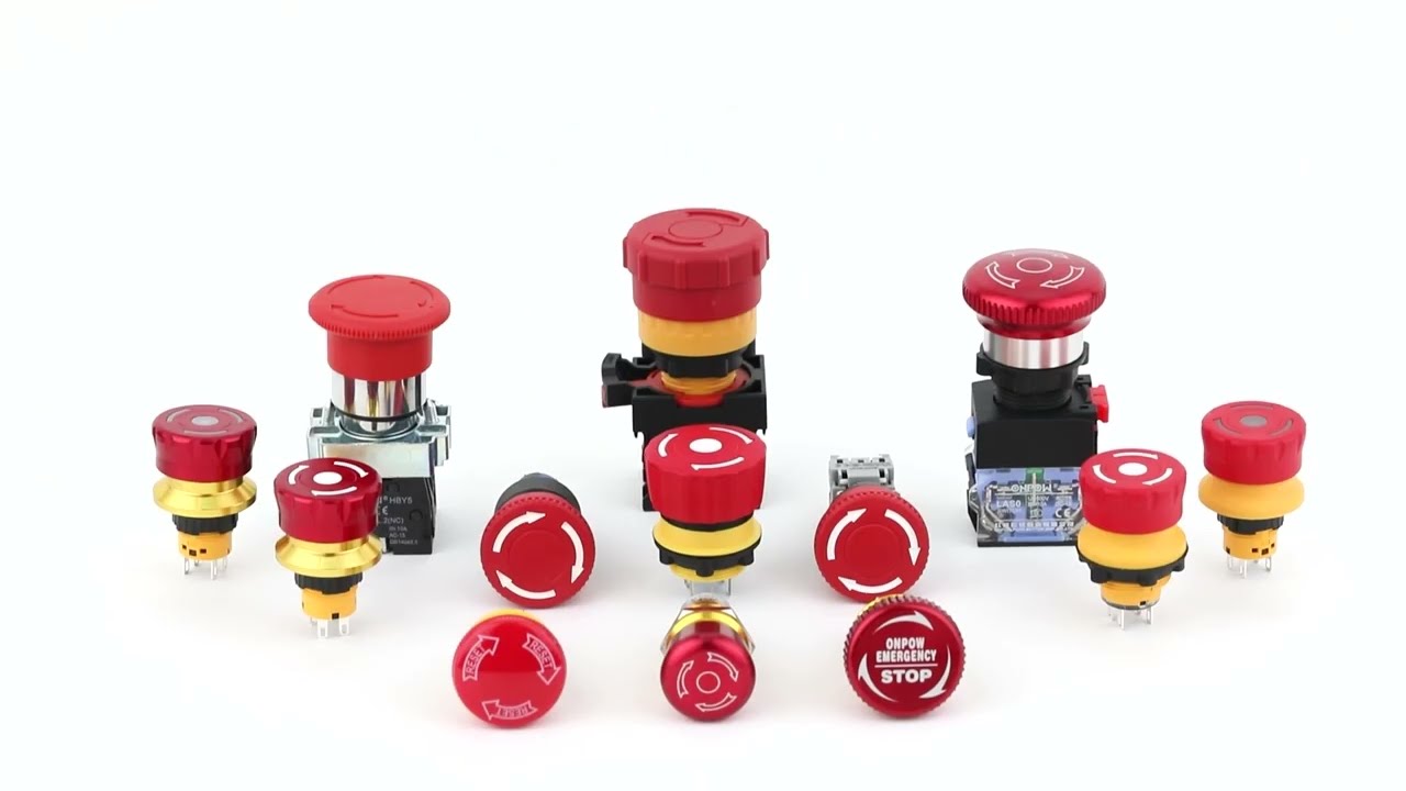 ONPOW Emergency Stop Button Series: Factory Direct
