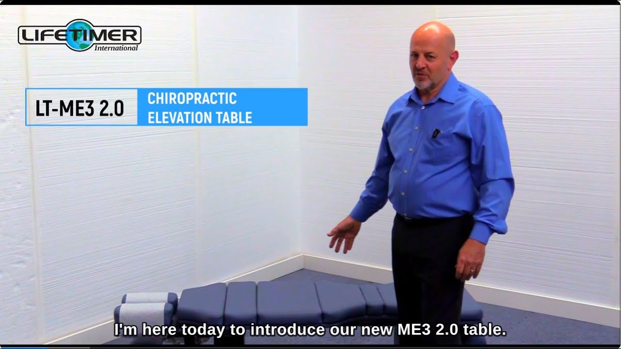 LT-ME3 2.0 Chiropractic Elevation Table Overview
