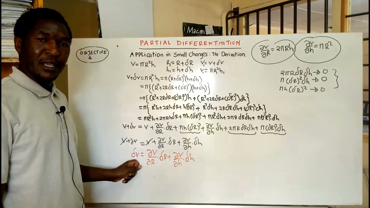 Application of Partial Differentiation in Small Changes
