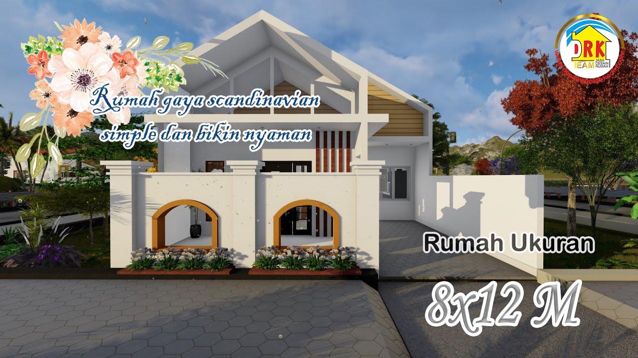 Rumah Konsep Scandinavian dengan Desain Simple dan Bikin Nyaman