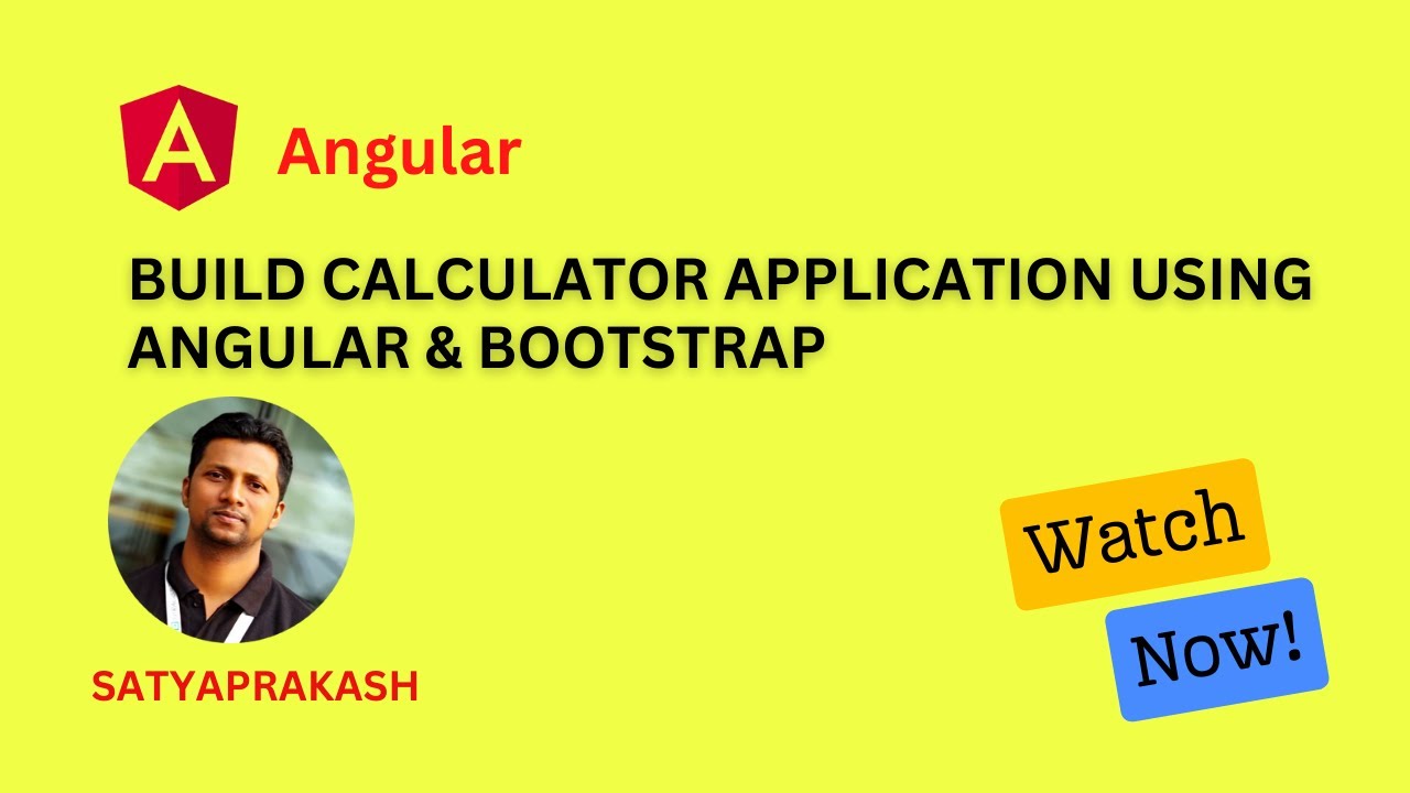 Angular Tutorial for Beginners: Build Calculator Application #angular