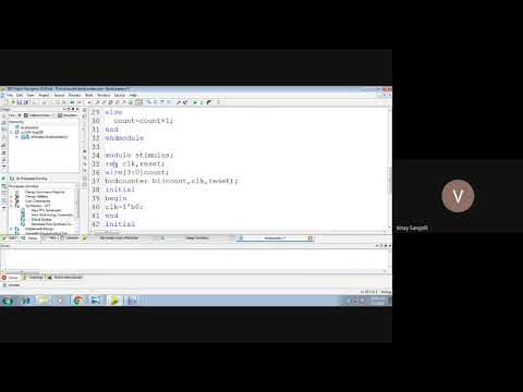 HDL LAB- 18ECL58 - BCD Counter -Experiment 6