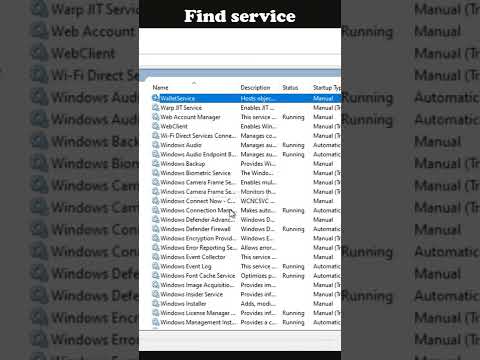 How to Restart Service in Windows 11