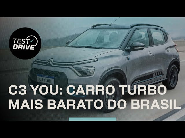 Citroën C3 You é turbo básico muito bom de andar; veja primeiras impressões