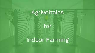 Net Zero Agrivoltaic Arrays for Agrotunnel Vertical Growing Systems ...