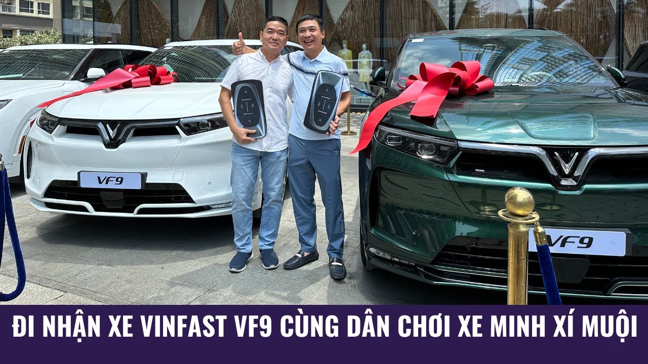 [clip] VinFast VF9 6 chỗ ngồi - xe điện SUV bản cao cấp nhất bàn giao ...