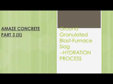 GGBS-Hydration - Amaze Concrete-pozzolanic activity-portland pozzolana cement