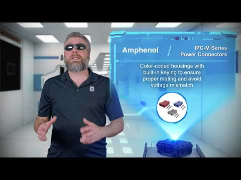 Amphenol ACS - IPC-M Series Power Connectors | TTI, Inc.