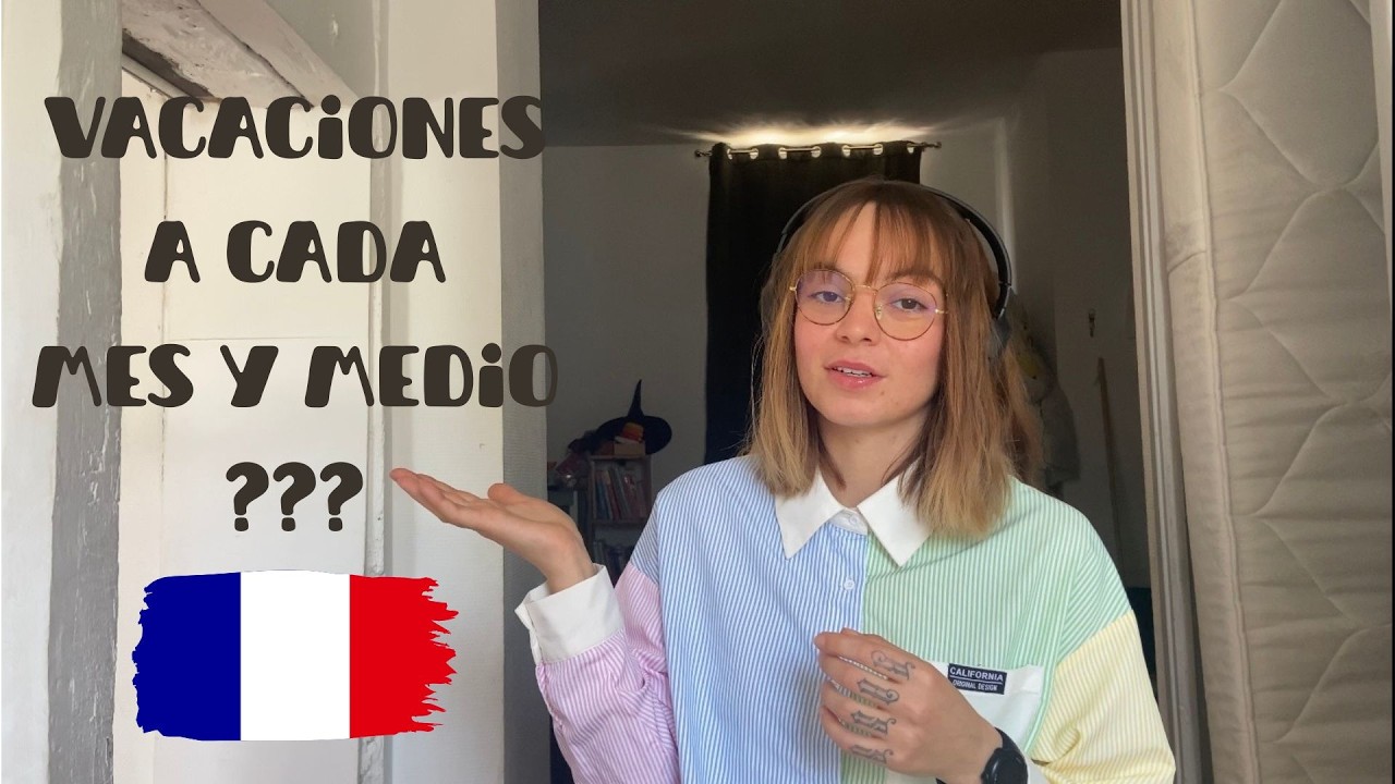 Como funciona las escuelas en Francia???  Horarios, vacaciones y mas ✨