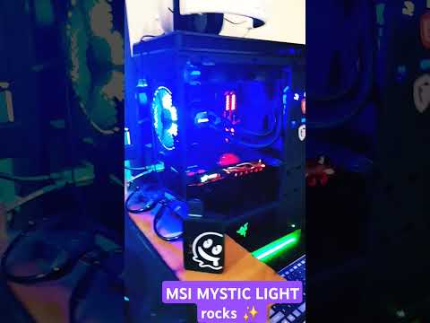 MSi Mystic Light! TRUE RGB Custom Logo #gtx1070 #mysticlight #msi #gamer #streamer #12thgen