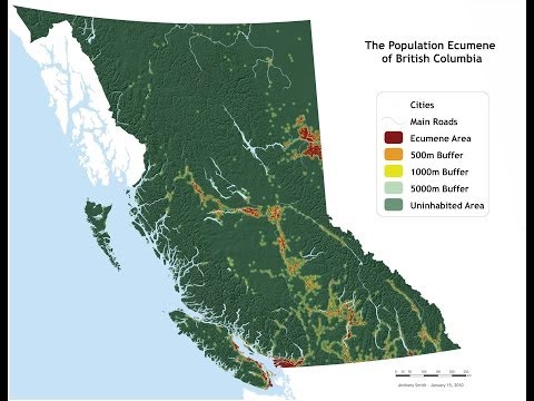 Mapping the Population Ecumene of British Columbia: A Multilevel Dasymetric GIS Methodology