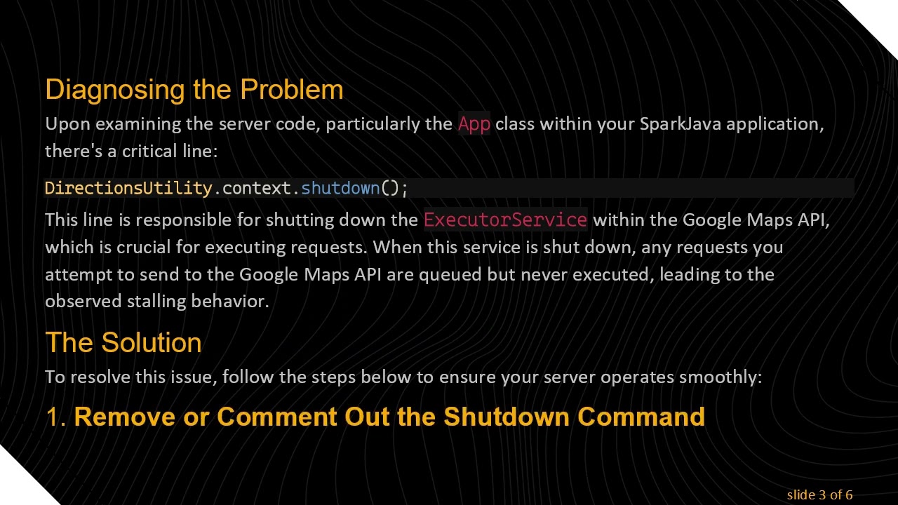 Troubleshooting Locally Hosted SparkJava Proxy Server Performance Issues with Google Maps API