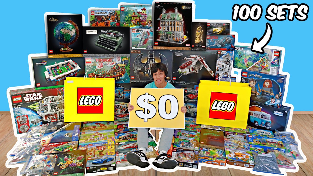 I opened a FREE LEGO STORE...