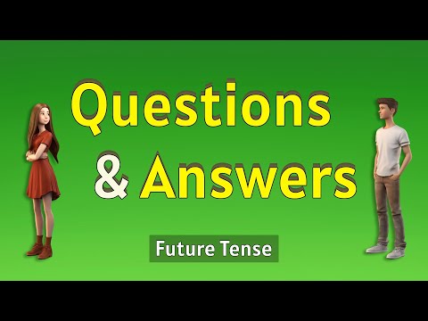 English Conversation Practice | 100 Common Questions and Answers | Future Tense Practice