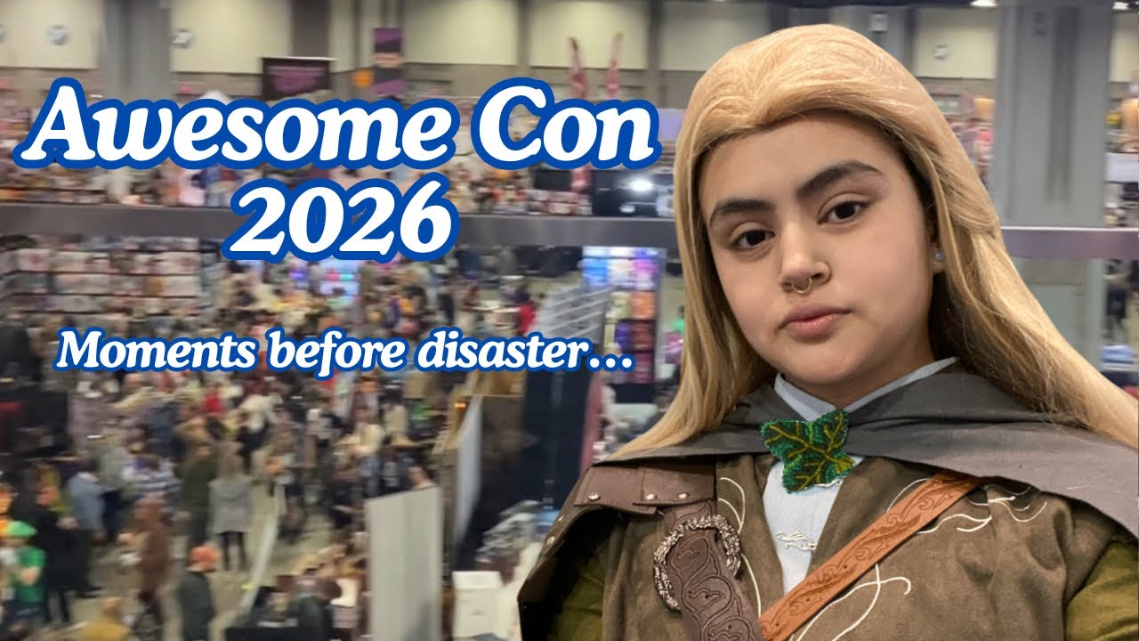 Awesome Con 2026 was Awesome, BUT… (Convention Vlog)