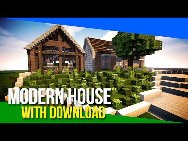 Minecraft Modern House + Download Minecraft Map