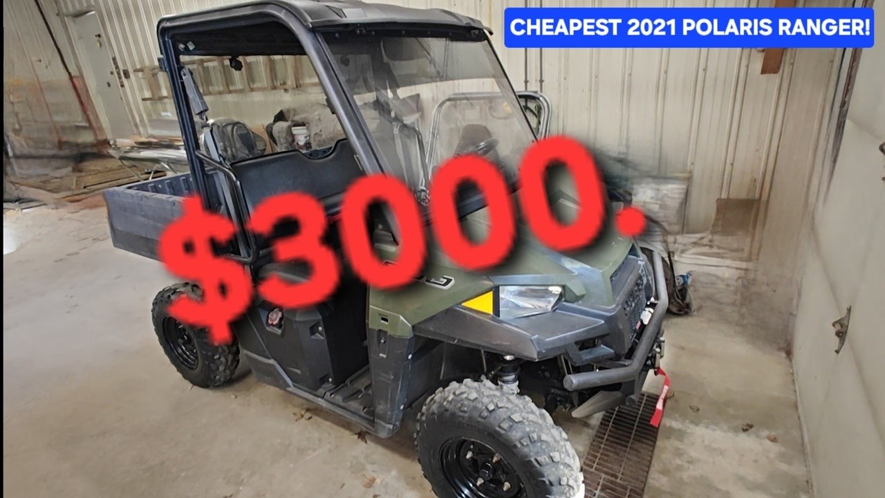 BOUGHT THIS 2021 POLARIS RANGER FOR $3000!