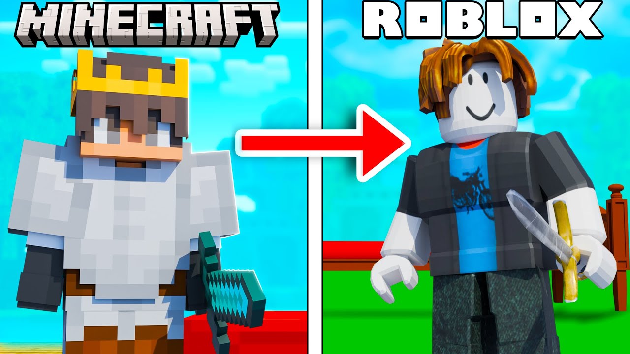 I Played Minecraft Inside Roblox