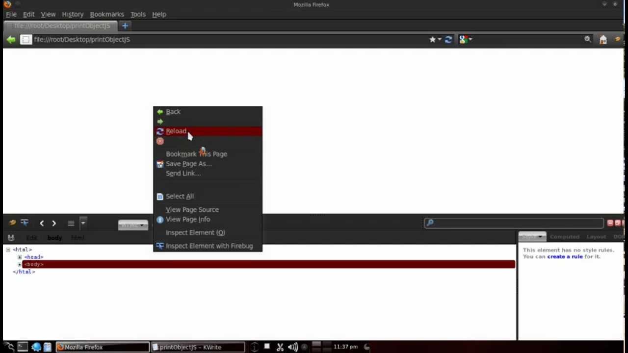 JavaScript - Print Objects